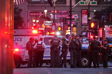 A Shooting At A Midtown Manhattan Office Building In Photos