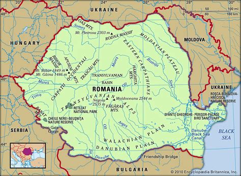 Romania Rivers Danube Black Sea Britannica
