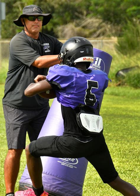 Space Coast Jr Sr High Vipers Football Practice For The 2026 Season