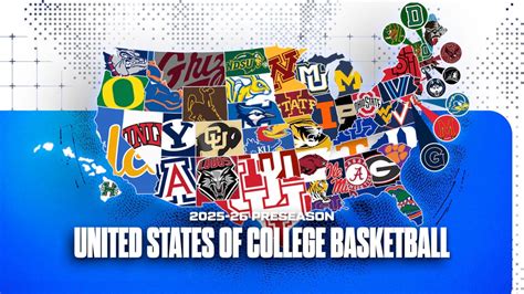 College Basketballs Top Team In Each State For The 2025 26 Season