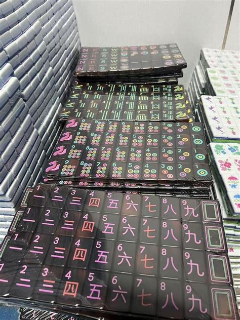 4 Layer Mahjong Tiles 160 Pcs Thickened Structure Sturdy Durable