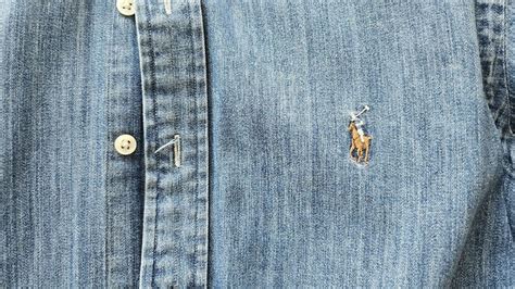 Polo Ralph Lauren denim shirt 男裝 上身及套裝 T shirt恤衫有領衫 Carousell