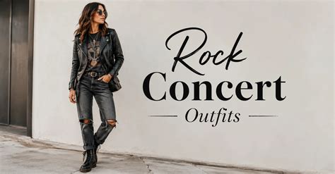 Rock Concert Outfits Best Looks For Every Rock Show