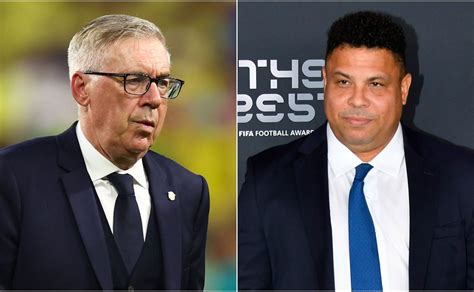 Brazil Legend Ronaldo Names Carlo Ancelottis Four Biggest World Cup