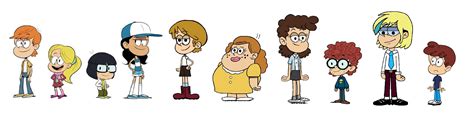 The Loud House Opposite Genders Rule 63 Bloqueo De Pantalla De Anime