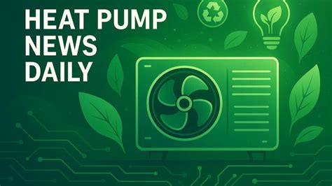 Heat Pump News Daily August 20 2026 Jaro Y