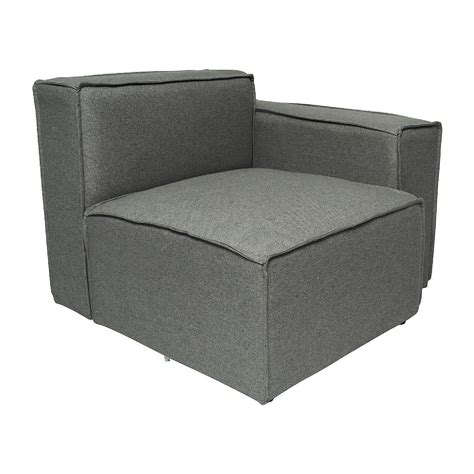 Emma Oliver Farmount Right Armrest Modular Chair For Sectional Sofa