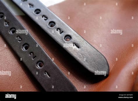 Leather Artisan Work Detail Hi Res Stock Photography And Images Alamy