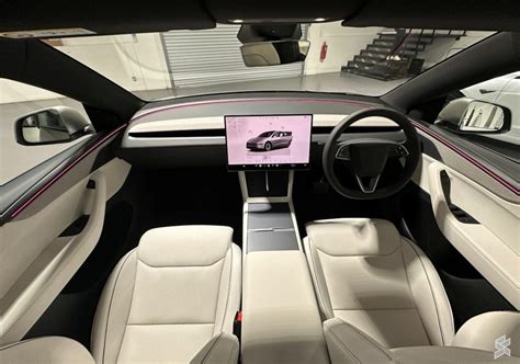 Tesla Model Y Malaysia New Zen Grey Interior And Dark Helix 20 Wheels