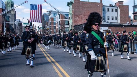 Celebrate St Patricks Day At The Annual Parade In Southie