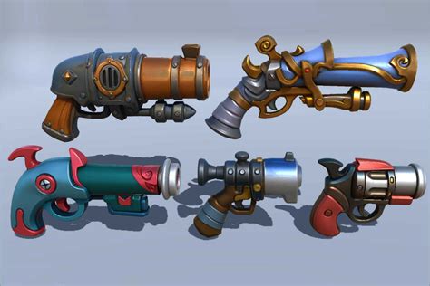 Rose Fantasy Worldweaponcollection01 3d 총기 Unity Asset Store