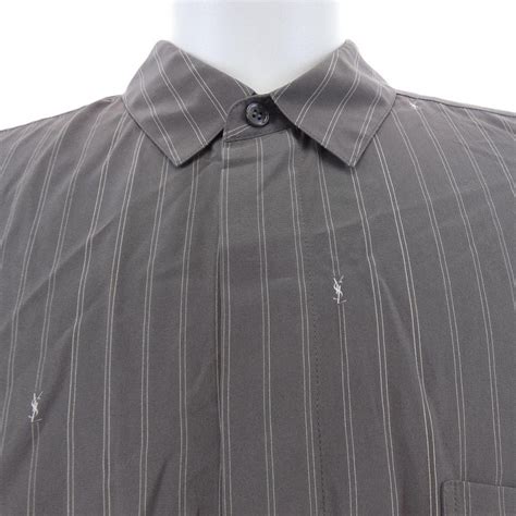 Authentic Saint Laurent Saint Laurent 832989 Y1l08 Ss Shirt 230 000