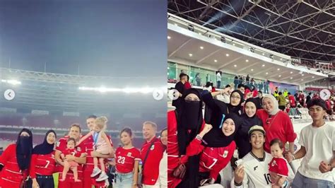 Umi Pipik Pakai Jersey Ukuran 4xl Saat Dukung Timnas Indonesia