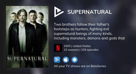 Watch Supernatural Season Streaming