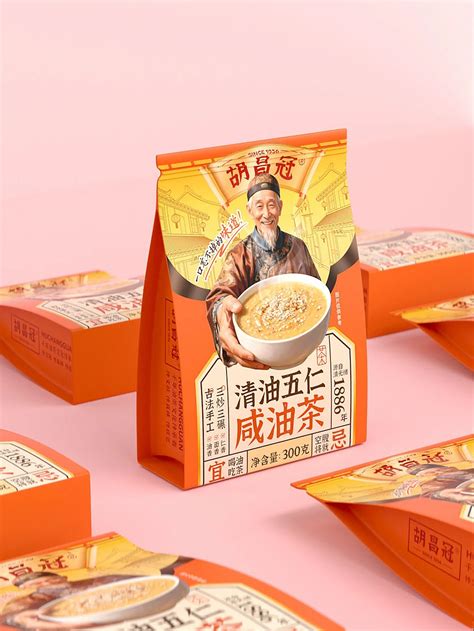 胡昌冠咸油茶包装设计｜源自清光绪的一碗国民早茶响马xiangma 站酷zcool