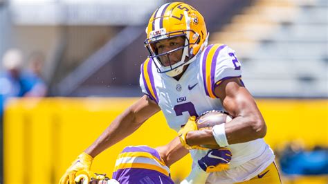 Lsu Football Wide Receiver Depth Chart Expectations For Preseason Practice