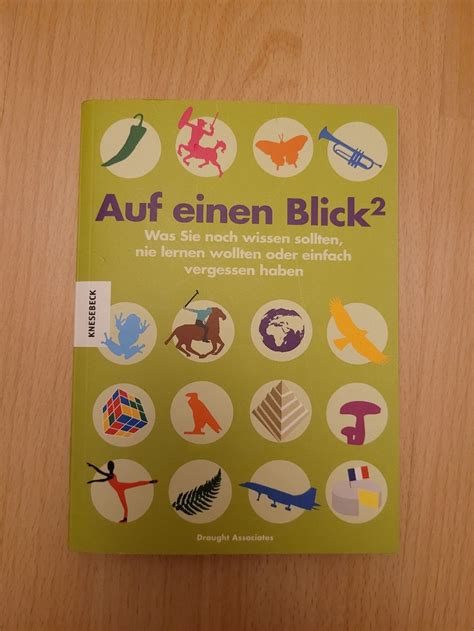 Buch Auf Einen Blick Wissen F R Jung Und Alt Gebraucht In