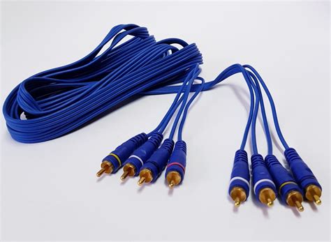 M Rca Male To Rca Male Audio Cable Gold Plugs