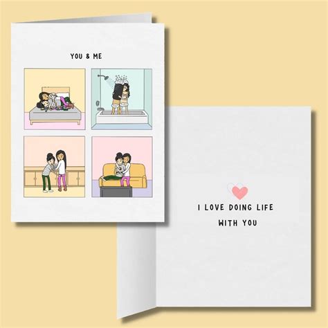 Watchon Me Lesbian Stella Card Etsy New Zealand