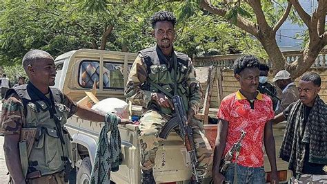 Eritrean Troops Move Deep Into Ethiopias Tigray Region Residents Tell Bbc