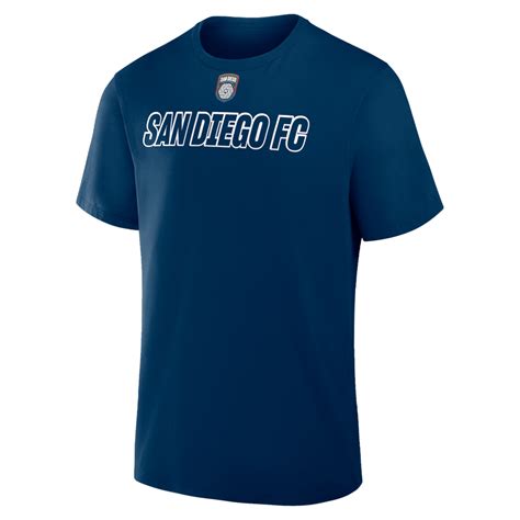 San Diego Fc Fanatics Legacy T Shirt Navy