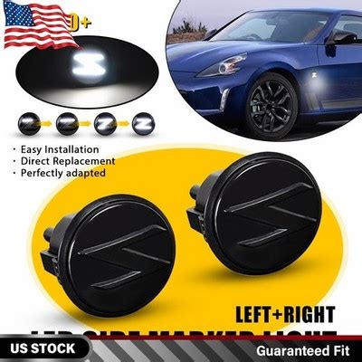Sequential White Side Marker Lights For Nissan Z Nissan Z