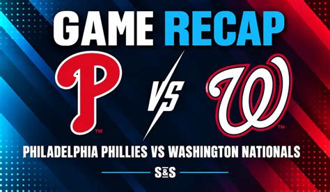 Phillies Vs Nationals Recap Zack Wheeler Dominates In 3 0 Shutout
