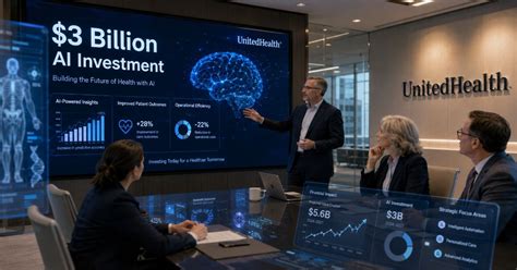 Unitedhealth 3 Billion Ai Investment 2026 Plan