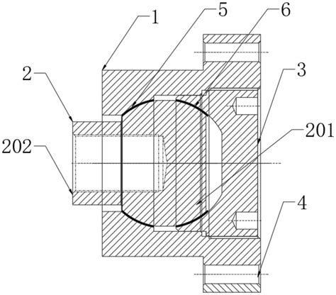 建筑用无间隙万向型铰接阻尼器耳座的制作方法