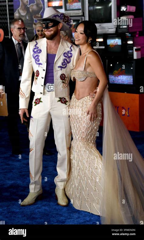 Actor Orville Peck And Actress Callina Liang Attend The Los Angeles