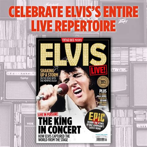 Elvis Presley News On X Vintage Rock Magazine Released A Special