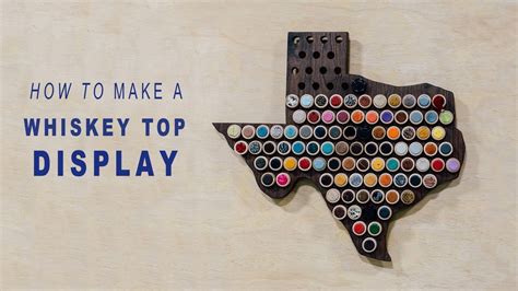 Build A Custom Walnut Texas Whiskey Top Display Easily
