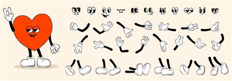 Comic Character Set Vector Art Icons And Graphics For Free Download