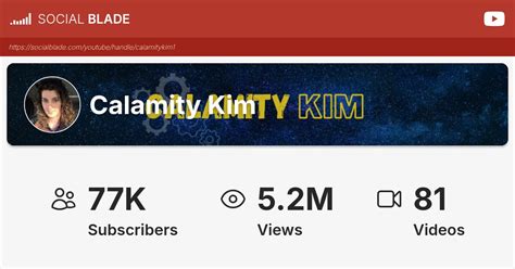 Calamity Kims Most Recent Youtube Videos Social Blade