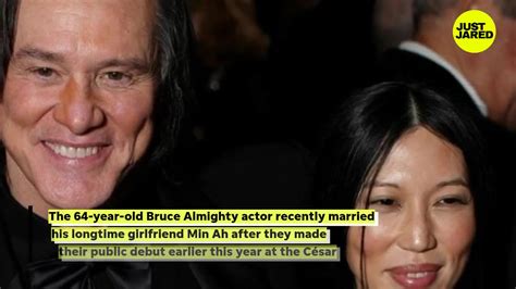 Jim Carrey Marries Longtime Girlfriend Min Ah In Private Los Angeles