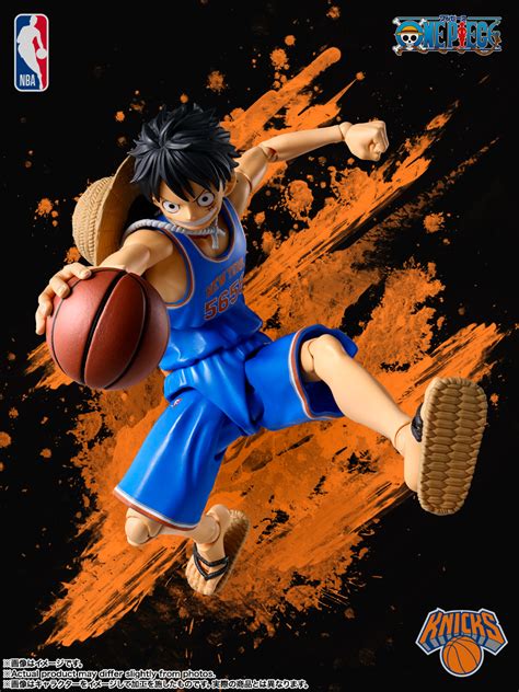 S H Figuarts《one Piece海賊王》× Nba 魯夫聯名公仔登場！ 尼克隊球衣版2026年10月開賣 Oneone宇宙