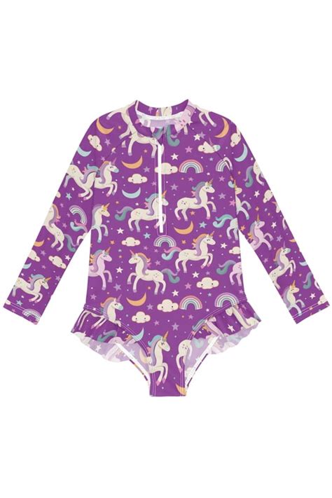Girls Unicorn Swimsuits And Swimwear
