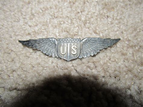 Old Army Wings Wwi Pilot Wing A Johnson Ny Ny Wing Badges U S