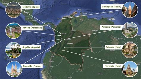 From Armenia To Argentina Colombian Cities Named After Foreign Lands