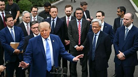 Us President Donald Trump Trump Pitches Dividends From Ai Data Centres