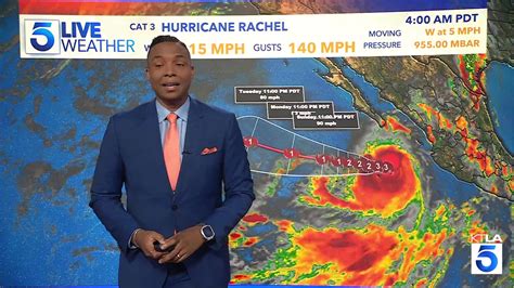 Hurricane Rachel Strengthens To A Cat 3 Storm Off Mexicos Pacific Coast