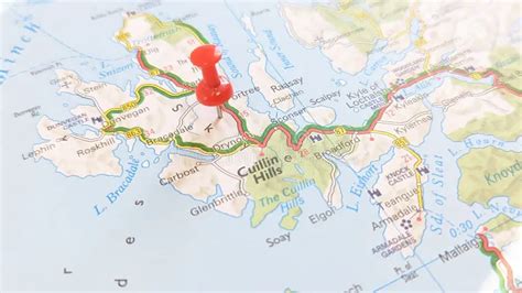 Isle Of Skye Map Regions Towns And Travel Routes