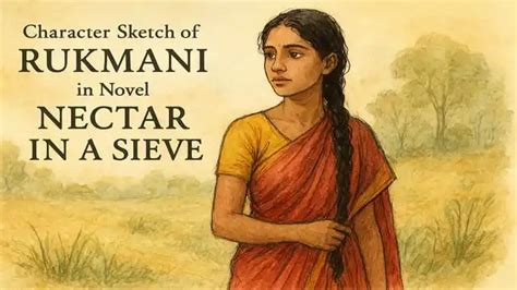 Character Sketch Of Rukmani In Novel Nectar In A Sieve