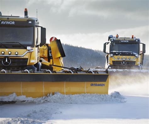 Øveraasen Airport Snow Clearance Solutions Bucher Municipal