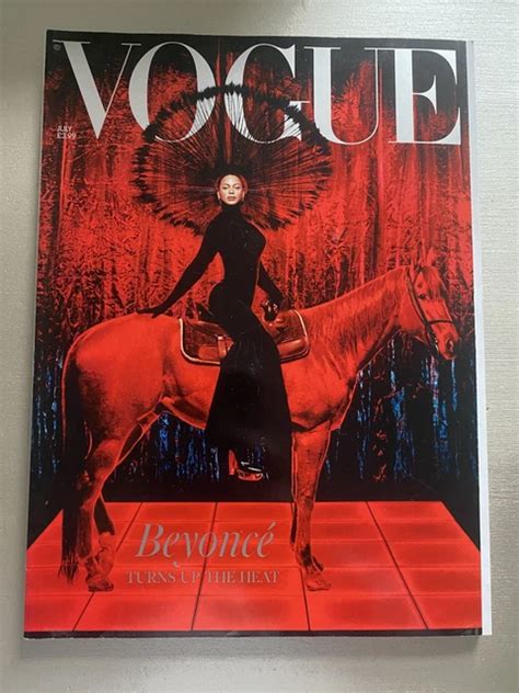 Vogue Magazine July 2022 Issue 7 Beyoncé Cover English Fashion £1936