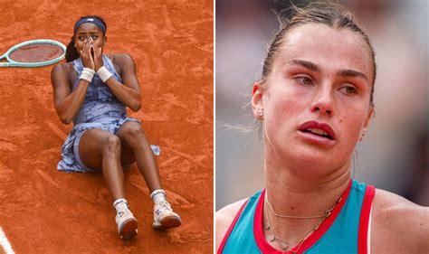 French Open News Coco Gauff Shows True Colours As Aryna Sabalenka
