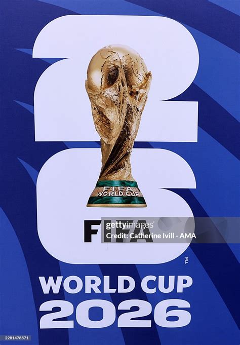 Detailed View Of The Tournament Logo During The Fifa World Cup 2026