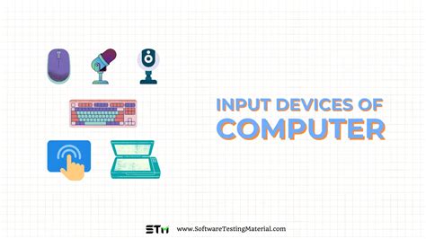 Input Devices Of Computer Explained In Detail