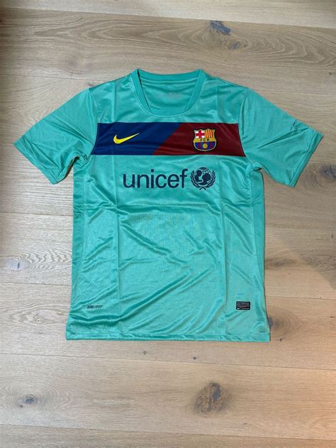 FC Barcelona 2010 2011 Trikot Türkis Messi 10 Neu gemäss Beschreibung in Au SG für CHF 69