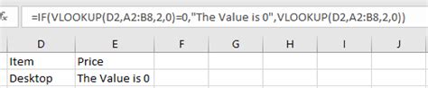 How To Vlookup To Return Blank Or Specific Value Instead Of 0 Or N A In Excel Geeksforgeeks